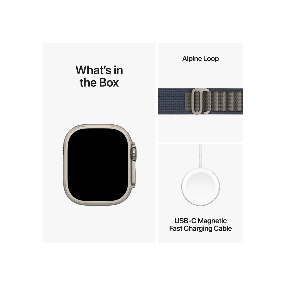 Watch Ultra 2 GPS Cell 49MM BLUE ALPINE LOOP - S